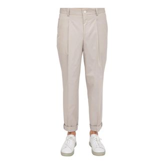 HUGO BOSS Cropped Hosen Avorio - - Trousers - Herren - Beige - S