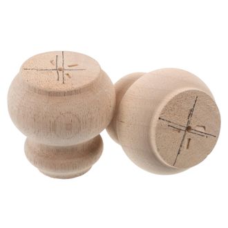 DOITOOL SOIMISS 2 Massivholz Tischbeine 8X8cm Unlackiert f&uuml;r Sofa Couchtisch Kommode Robuste Polierte M&ouml;belbeine aus Hartholz f&uuml;r M&ouml;bel Upgrades und Stabile S