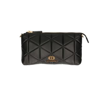La Carrie Femme, Accessoires, Noir, Taille: ONE Size Portefeuille noir et porte-cartes