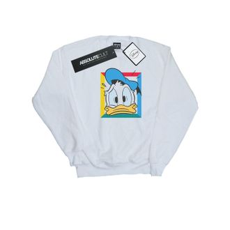 Disney Donald Duck Panicked Sweatshirt f&uuml;r Herren (Wei&szlig;)