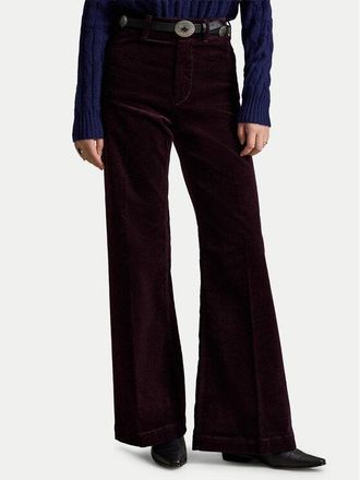 Polo Ralph Lauren Stoffhose 211B17556008 Dunkelrot Flare Fit