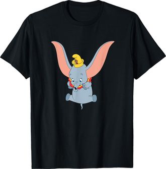Disney Classic Dumbo and Timothy with Magic Feather T-Shirt T-Shirt