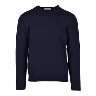 Gran Sasso Reiner Wollpullover - - Knitwear - Herren - Blau - XL