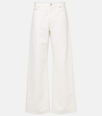 Ralph Lauren Collection Jean ample à taille mi-haute