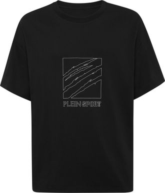 Plein Sport T-Shirt Rundhalsausschnitt Ss Scratch