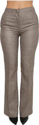 Twinset Femme, Pantalons, Brun, Taille: 40 FR Pantalone