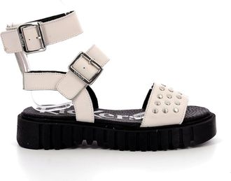 Kickers Damen Kickfan Sandale, weiß, 38 EU