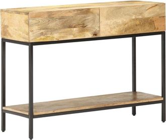 vidaXL Konsolentisch 100x35x76 cm Mango Massivholz vidaXL