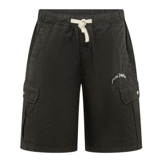 Palm Angels Homme, Shorts, Noir, Taille: XS Loose Cargo Shorts