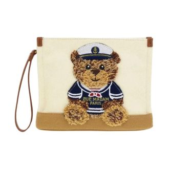 Rue Madam Clutches - - Bags - Damen - Beige - ONE SIZE