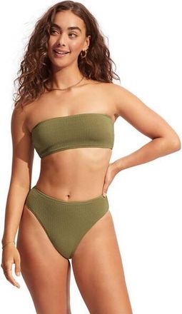 Seafolly Damen Bikinihose Sea Dive High Rise Pant