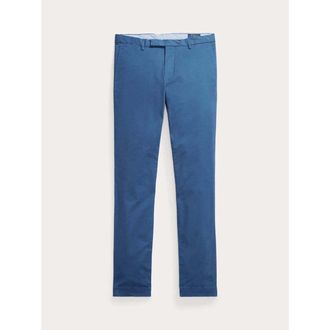 Ralph Lauren Pantalon chino marine en coton stretch