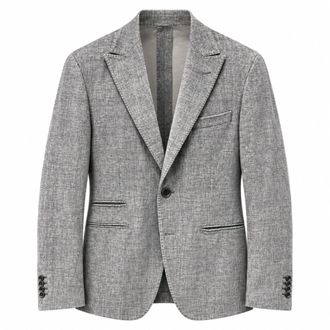 Hogan Veste classique en coton - Homme - Vestes - Gris - Taille: 3XL