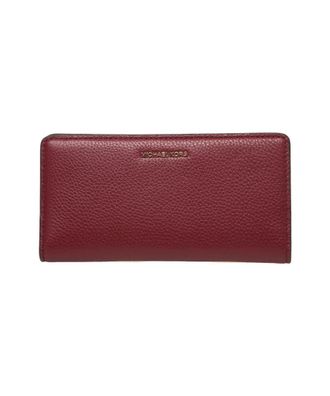 Michael Kors Portemonnaie - Hammered Leather Wallet - Gr. unisize - in Rot - f&uuml;r Damen