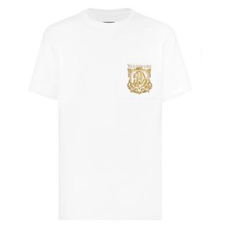 Billionaire Boys Club Homme, Tops, Blanc, Taille: XL T-Shirt Col Rond Lion