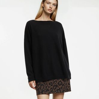 La Redoute Collections Pull En Fine Maille Cachemire Col Bateau