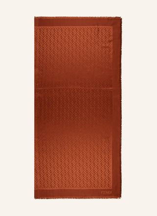 Fendi Tuch Mit Seide braun