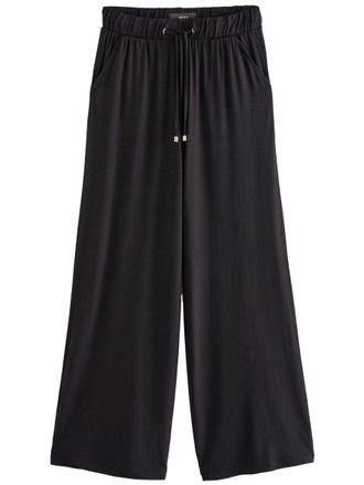 Next Damen Jerseyhose mit weitem Bein Schwarz XL