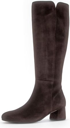 Gabor Damen Klassische Stiefel, Frauen Stiefel,sensitiv,trage-Komfort,Tritt-fest,vegan,Wasser-dicht,weit,Rose,gemuetlich,Chocolate,37.5 EU / 4.5 UK