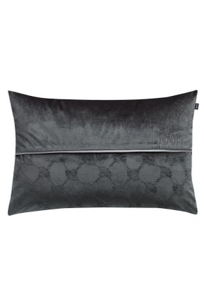 Joop Kissenh&uuml;lle Scene, Anthrazit, Textil, Raute, 38x58 cm, hochwertige Qualit&auml;t, Wohntextilien, Bez&uuml;ge, Kissenbez&uuml;ge
