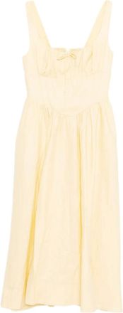 Reformation robe Balia - Jaune