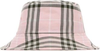 Burberry Bestickter Canvas Bucket Hat - - Accessories - unisex - Rosa - S