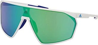 adidas Prfm Shield Lunettes pour homme, blanc, 00/0/125