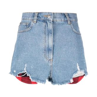 Moschino Denim Shorts - - Shorts - Damen - Blau - W25
