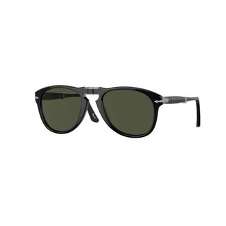 Persol Lunettes de soleil pliantes Po0714 - Homme - Accessoires - Noir - Taille: 54 MM