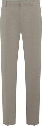 Emporio Armani Leichte Anzughose in Seersucker-Qualit&auml;t in