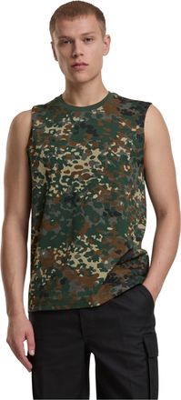 Brandit T-Shirt Sleeveless, Farbe: Flecktarn, Größe: 4XL