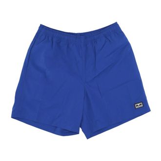 Obey Nylon Surf Shorts Blau - - Shorts - Herren - Blau - XL