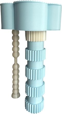 Generic Artemida Design Furniture, Beistelltisch mit Behälter, Nachttisch, Designer Beistelltisch bunt, modern