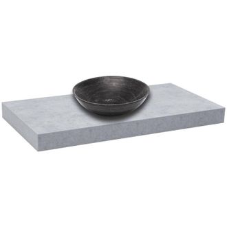 Puma Naturel - Dolce Waschtischplatte 80x8x50 cm, Beton matt (DO8050BE)