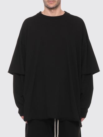 Rick Owens Rick Owens DRKSHDW Oversize-Pullover von aus Baumwolle mit &uuml;berschnittenen Schultern und B&auml;ndern