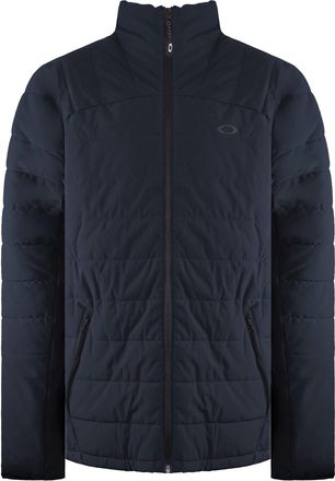 Oakley Down Slope Herren Schwarze Gef&uuml;tterte Jacke