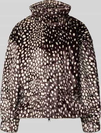 Topshop Regular Fit Webpelzjacke mit Stehkragen Modell GAIL