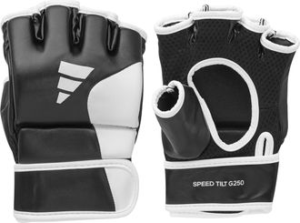 adidas MMA Handschuhe Speed Tilt G250, Boxhandschuhe Größe XL, Sparring Training Gloves, schwarz/weiß