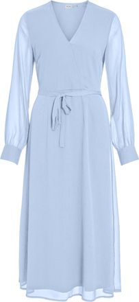 Vila Vifalia V-Neck L/S Midi Dress - Noos/Dc