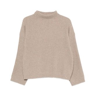 Brunello Cucinelli Mbm753504 C506 Rollkragenpullover - - Knitwear - Damen - Braun - L