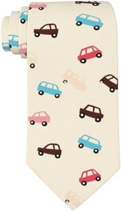 Generic Voiture Mignonne Cravates Hommes Élégante Cravate Homme Polyvalente Cravates Pour Soirée Mariages Affaires