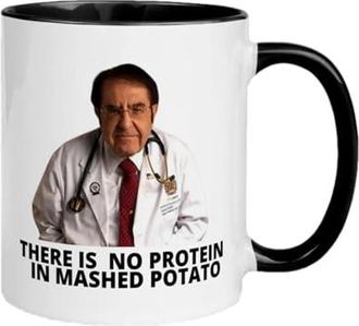 Generic Dr Nowzaradan Tasse à café humoristique en céramique pour rappel de perte de poids 400 ml