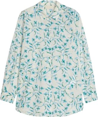 iBlues Femme, Blouses et Chemises, Multicolore, Taille: 38 FR Iblvolare Chemise Imprim&eacute;e