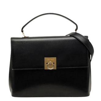 Celine Pre-owned Sac bandouli&egrave;re vintage - Femme - Pre-owned - Noir - Taille: ONE Size