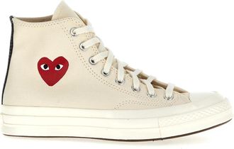 Comme Des Garçons Homme, Chaussures, Blanc, Taille: 42 EU Baskets