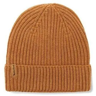 Timberland TB0A66522311 RIB KNIT BEANIE-WHEAT