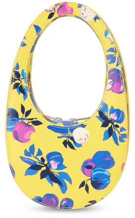 Coperni Womens Handbag Swipe Mini Yellow Polyurethane Handbags Hand Bags