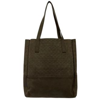 Alexander McQueen Pre-owned Embossed Leather Tote Bag - - Pre-owned - Damen - Gr&uuml;n - ONE SIZE