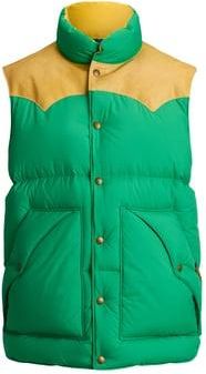 Polo Ralph Lauren Blouson droit col montant matelass&eacute;