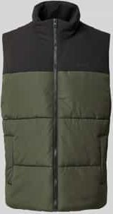 Jack & Jones Regular Fit Weste mit Stehkragen Modell RAZE